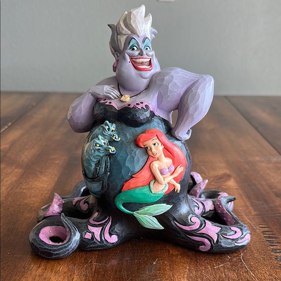 Disney | Art | Jim Shore Disney Villains Ursula And Ariel Disney ...